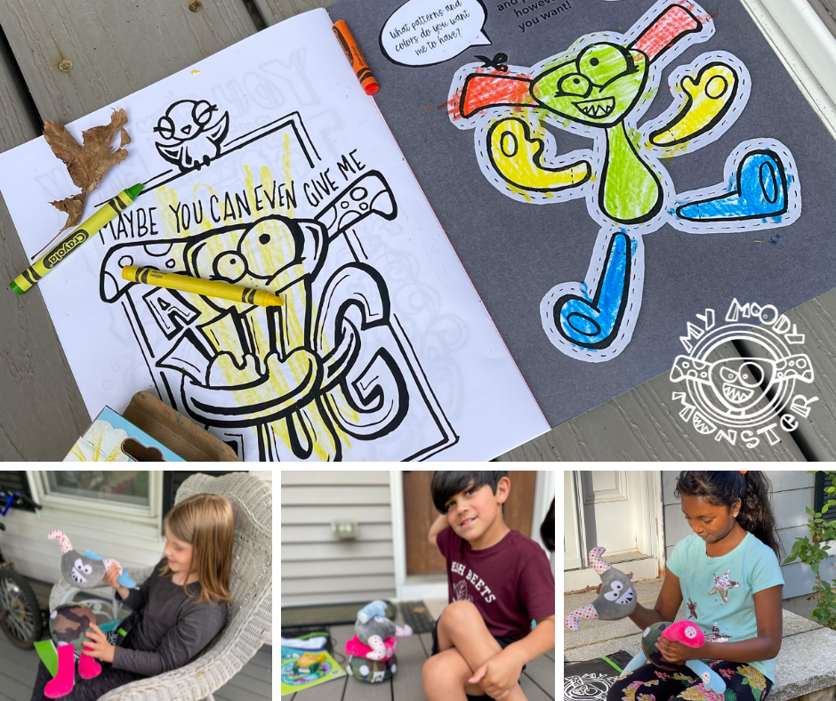 Moody visits a few friends! – My Moody Monster