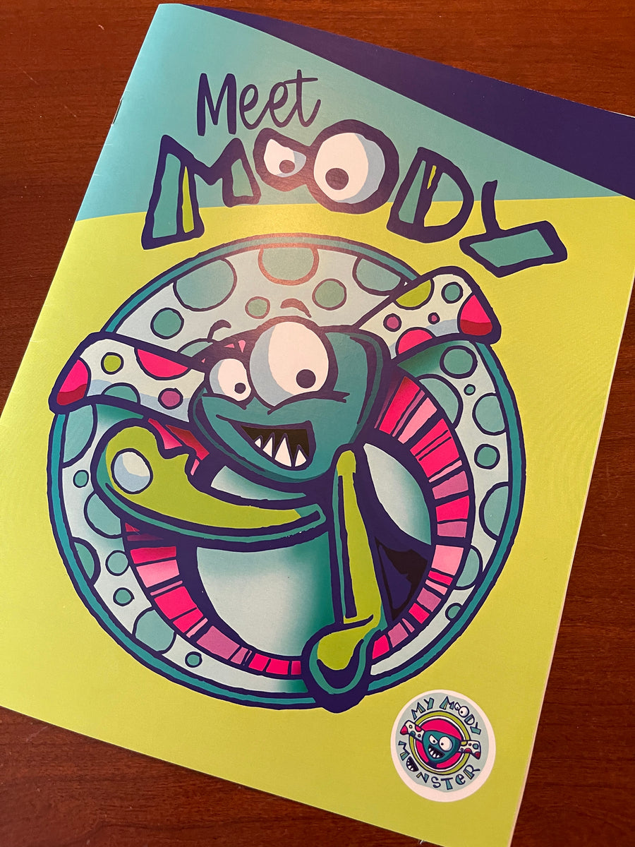 Meet Moody Coloring Book Proof – My Moody Monster